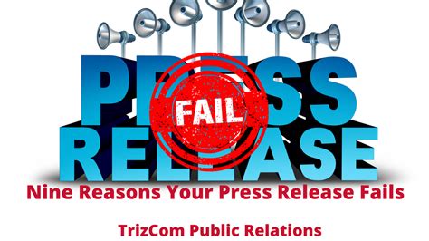 9 Common Reasons Why Your Press Release Fails To Impress