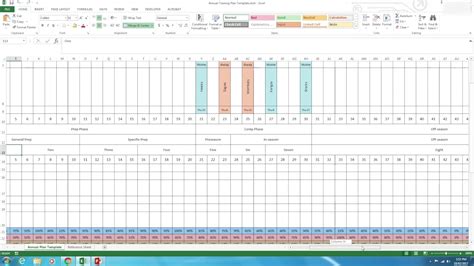 Excel Planning Template