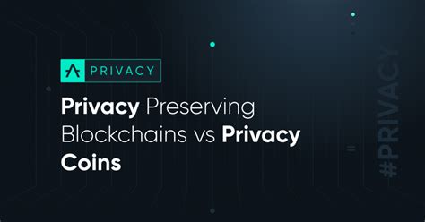 Privacy Coins Vs Privacy Preserving Blockchains