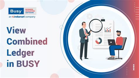 View Combined Ledger In Busy English Ledger Report Busy Youtube