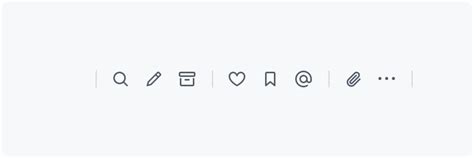 action bar interface guidelines