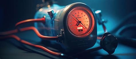 Premium Ai Image Medical Blood Pressure Device