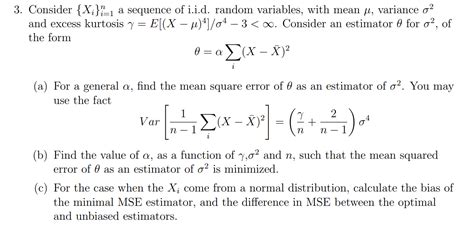 consider {xi}i 1n a sequence of i i d random