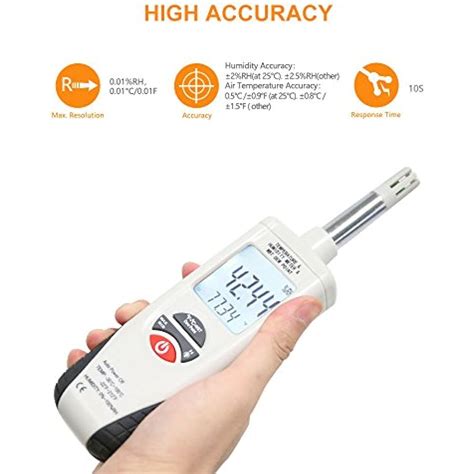 Hygro Thermometer Psychrometer Handheld Digital Qatar Ubuy