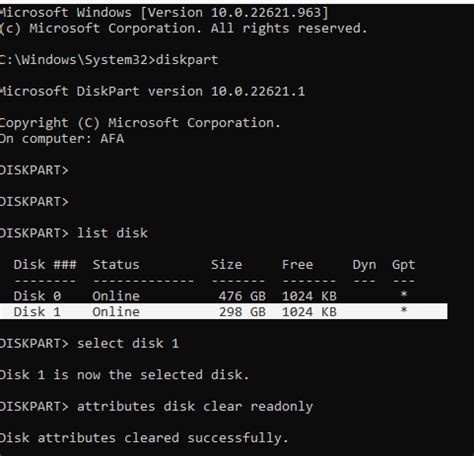 USB Disk Readonly Problemi Çözümü Ferdi Akıncı Kişisel Blog Sayfası