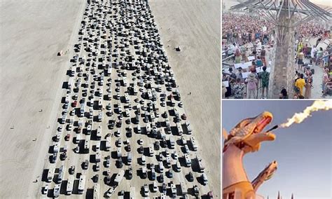 Burning Man Ends As Traffic Jams Force Tired Partiers To Wait In Their