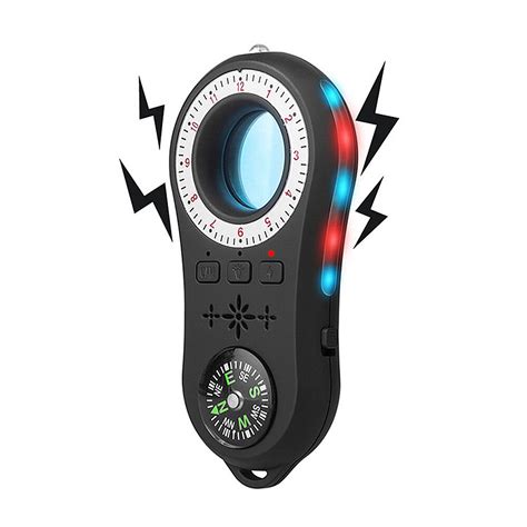 S100 Anti Candid Camera Detector Portable Pinhole Camera Detection Device Infrared Scanning