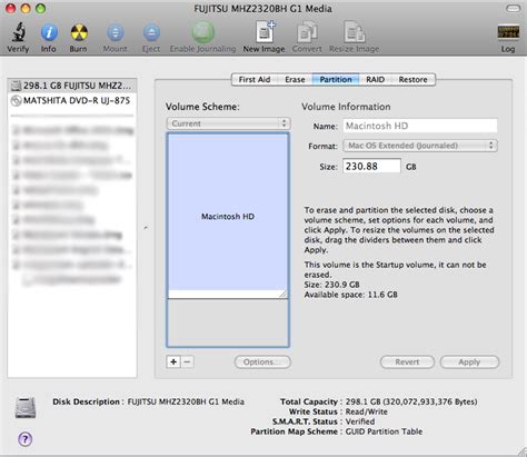 getting hard drive space back after deleting a boot camp partition
