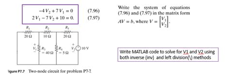 Solved Use The MATLAB Example To Create MATLAB Code For Chegg Com