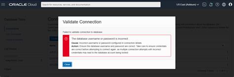 Updating Passwords In Oracle Database Tools Cloud Service