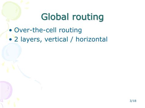 Ppt Towards Global Routing With Rlc Crosstalk Constraints Powerpoint