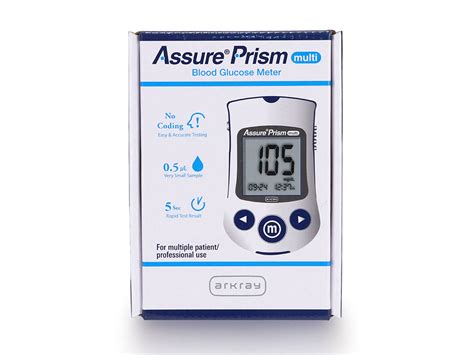 Assure Prism Blood Glucose Monitoring System Life Assist