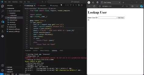 Abdul Gaffoor Asjad On Linkedin Codealpha Cybersecurity Sqlinjection