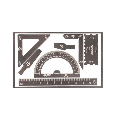 Precision Set© Precision Measuring And Cutting Kit Occre