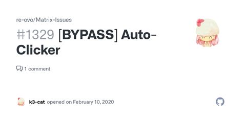 Bypass Auto Clicker · Issue 1329 · Re Ovomatrix Issues · Github