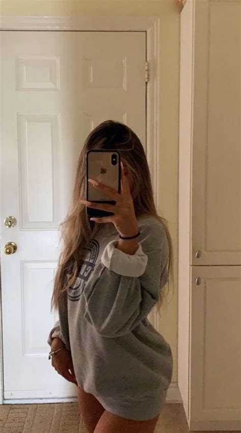 😴 Christiinatang Big Hoodies Mirror Hoodie Selfie