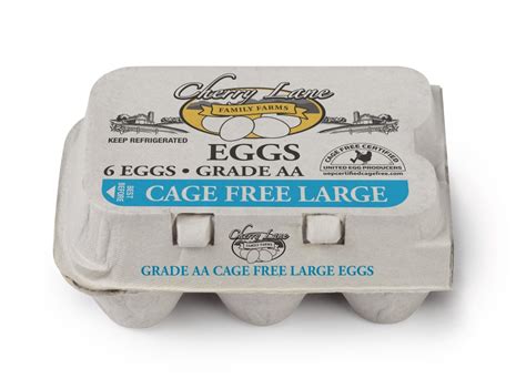 Cherry Lane White Cage Free Large Grade Aa 6 Ct Kroger