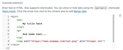 feature highlight the gravityview custom content field gravitykit
