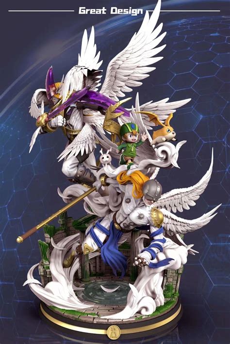 Pre Order Digimon Gk Figures Great Design Patamon Evolution Series