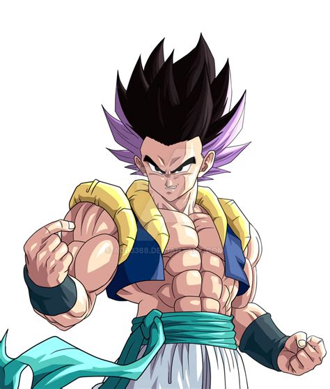Adult Gotenks Render By Adb3388 On Deviantart