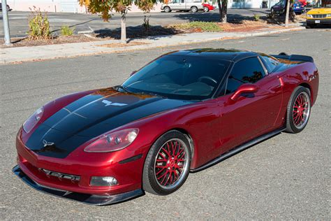 Eos 2005 2013 Chevrolet Corvette C6 Base Model Extended Front Splitter