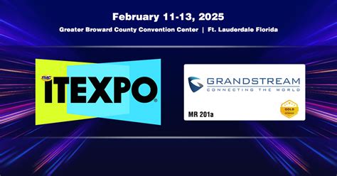 Grandstream Gold Sponsor Of Itexpo 2025 To Host Networking And Uc Training Sessions