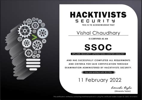 Vishal Chaudhary On Linkedin Thehacktivists Splunk Cybersecurity Cyberwarfare