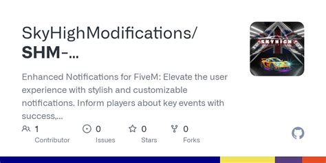 github skyhighmodifications shm enhancednotifications enhanced notifications for fivem