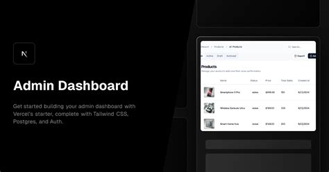 Admin Dashboard