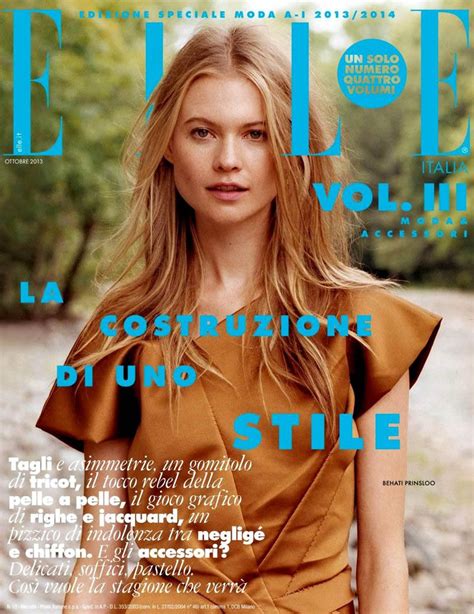 Elle Italia October 2013 Covers Elle Italia