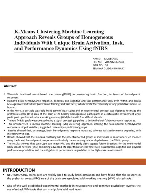 K Means Clustering Machine Learning Pdf Machine Learning Brain