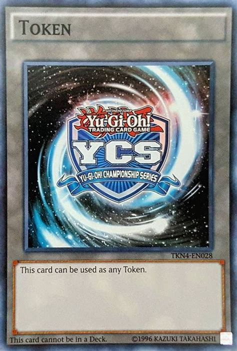 Yu Gi Oh Championship Series Token 2016 Pre Registration Yu Gi Oh