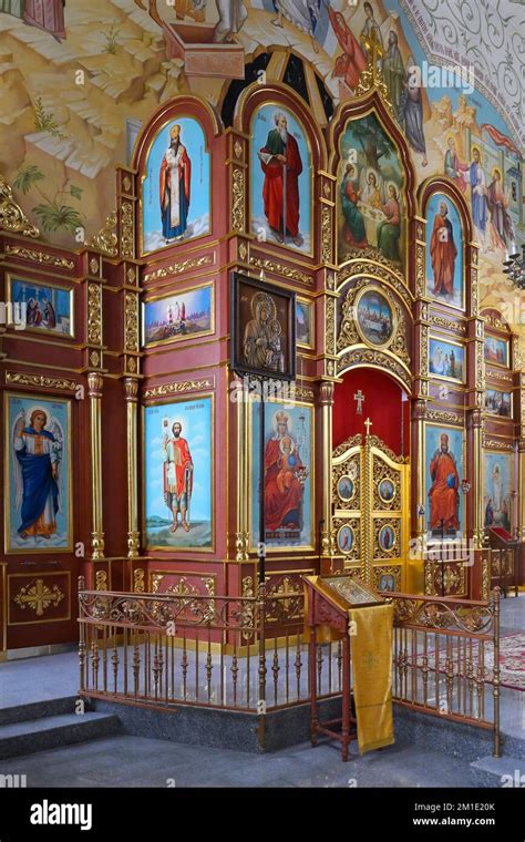 Russian Orthodox Cathedral Of The Holy Resurrection Iconostasis
