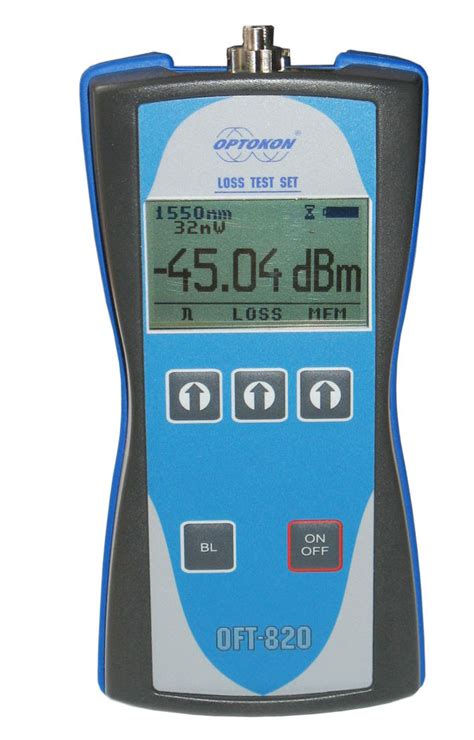 OFT 820N Loss Test Set OPTOKON A S Technology Leadership