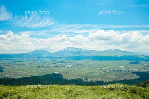 阿蘇外輪山 写真素材 [ 2491669 ] フォトライブラリー Photolibrary