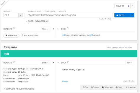 Spring Boot 스프링 부트 Get메소드 컨트롤러 작성 2 Getmapping Pathvariable Requestparam