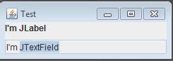 Java Difference Between Jlabel And Noneditable JTextField Stack Overflow