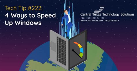 Speed Up Your Slow Computer IT Support Georgetown CTTS Inc