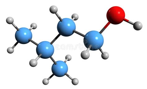 D Image Of Butanol Skeletal Formula Stock Illustration Illustration Of Activity Racemate