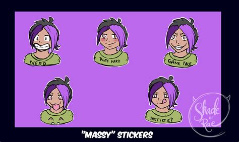 Discord Game Server Stickers Personal By Shadeofrae