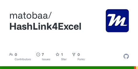 GitHub Matobaa HashLink Excel