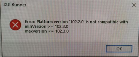 Gtech Booster • How To Fix Xulrunner Error Platform Version Is Not Compatible In Mozilla Firefox