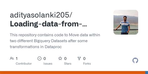 Github Adityasolanki205loading Data From Bigquery To Bigquery Using