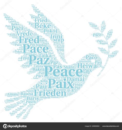 다른 언어로 평화라는 단어