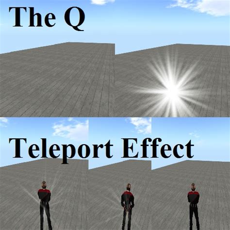 Second Life Marketplace The Q Teleport Effect Red Alert