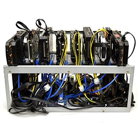 Spartan V2 Open Air GPU Mining Rig Frame Computer Case Chassis Ethereum ETH Zcash ZEC Monero