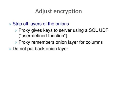 Ppt Cryptdb Processing Queries On An Encrypted Database Powerpoint Presentation Id2395781