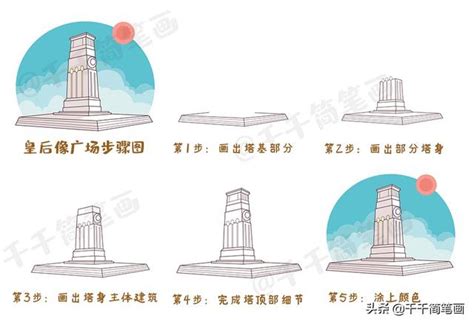 景点示意图简笔画 景点示意图怎么画 第2页 大山谷图库