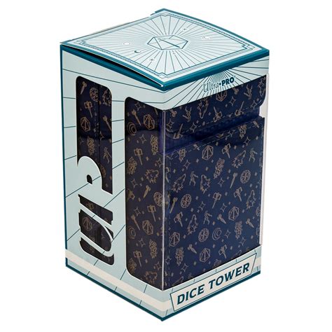Critical Role Bells Hells Pattern Printed Leatherette Dice Tower