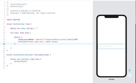 Swiftui Textfield